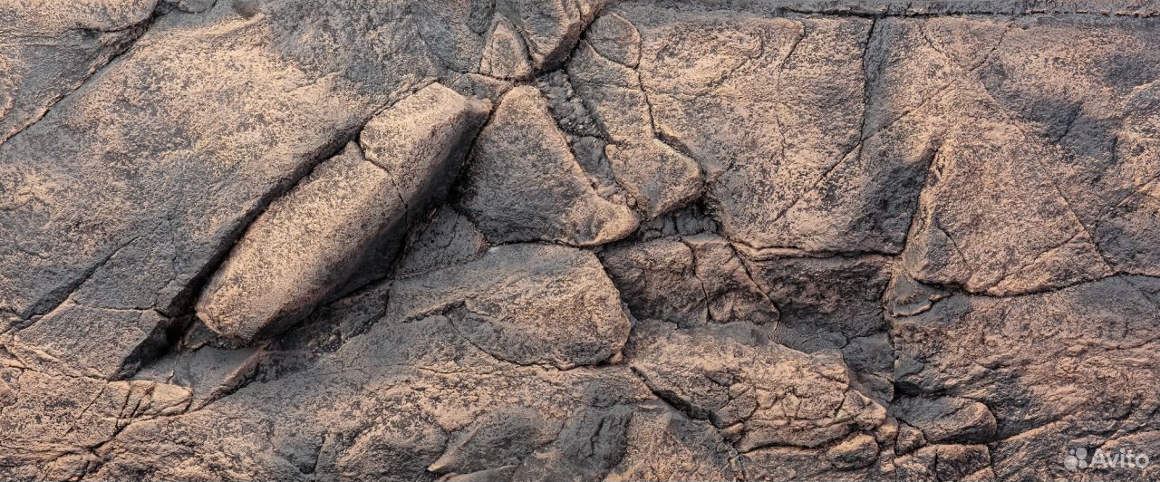 Фон объемный "Скалы" 100x50