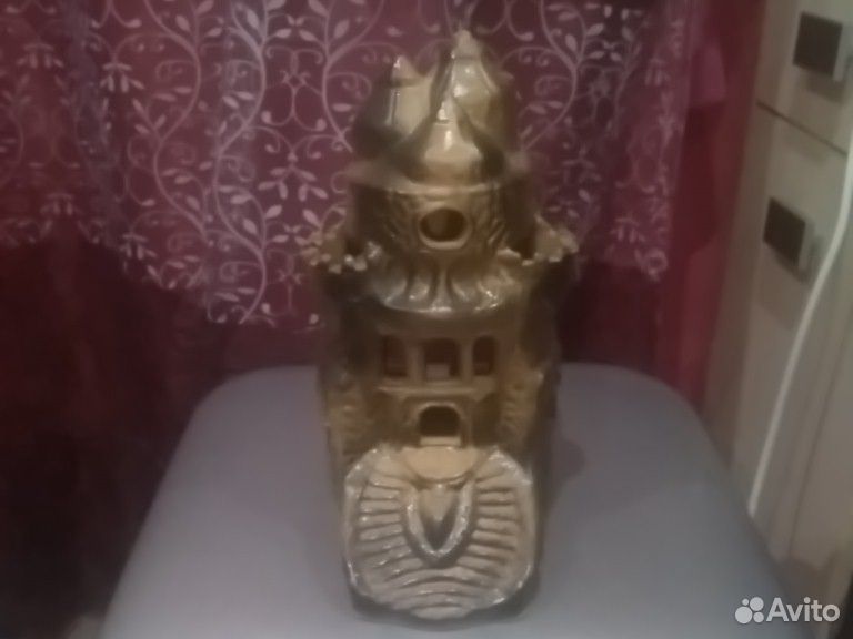 Грот замок в аквариум