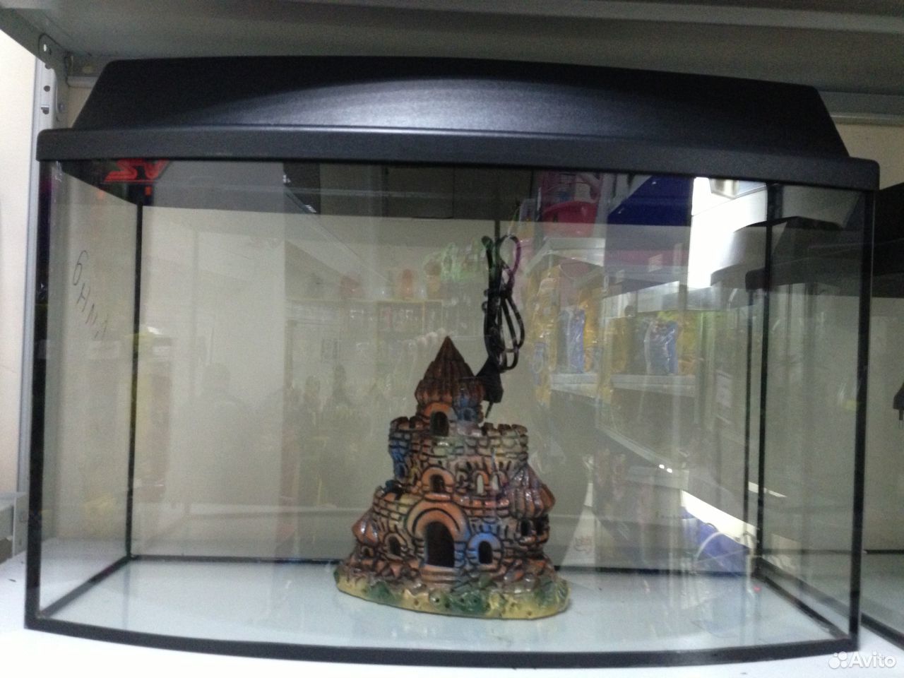 Аквариум 35 л. -150 л с полукруглым стеклом новый