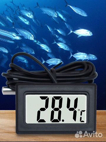 Электронный термометр для аквариума нт-1