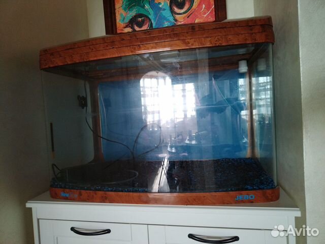 Аквариум на 140 литров jebo R 375