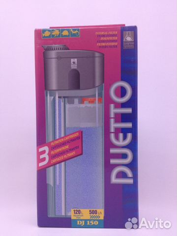 Внутренний аквариумный фильтр Duetto DJ 150