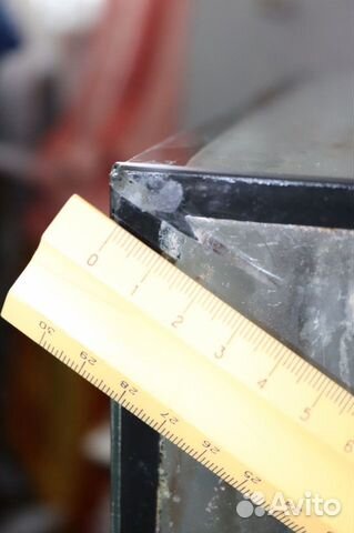 Отдам б/у аквариум