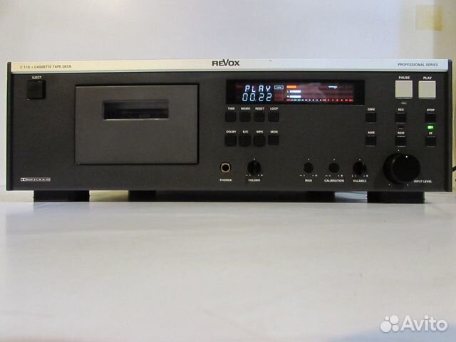 Revox C115 Трехголовая кассетная дека Germany купить в Санкт-Петербурге ...