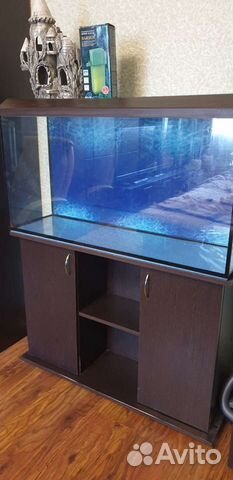Аквариум с тумбой 150 л